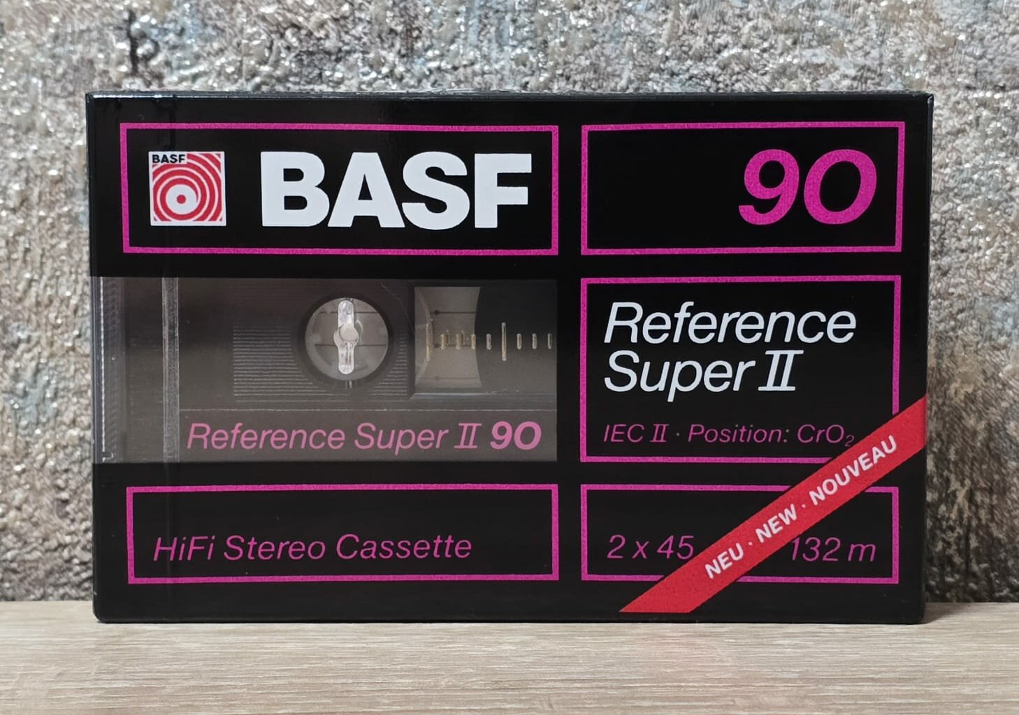 Aудиокассета BASF Referense Super II