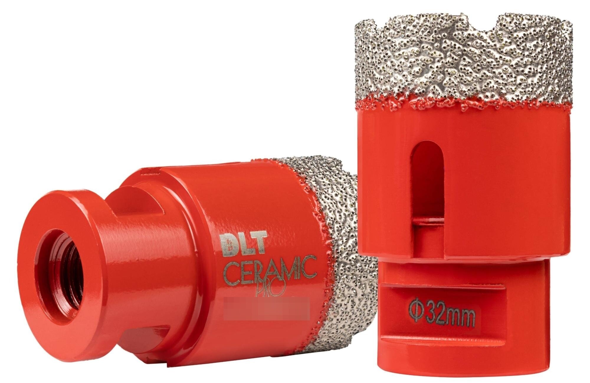 Коронка алмазная DLT / ДЛТ CERAMIC PRO по керамограниту и камню для МШУ, хвостовик М14, диаметр 32мм / инструменты