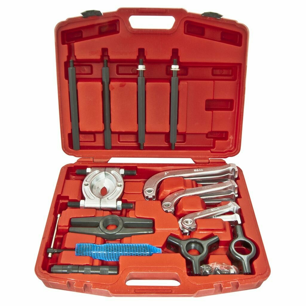 Набор съемников подшипников универсальный 160-270мм 2-х,3-х захватных в кейсе эврика