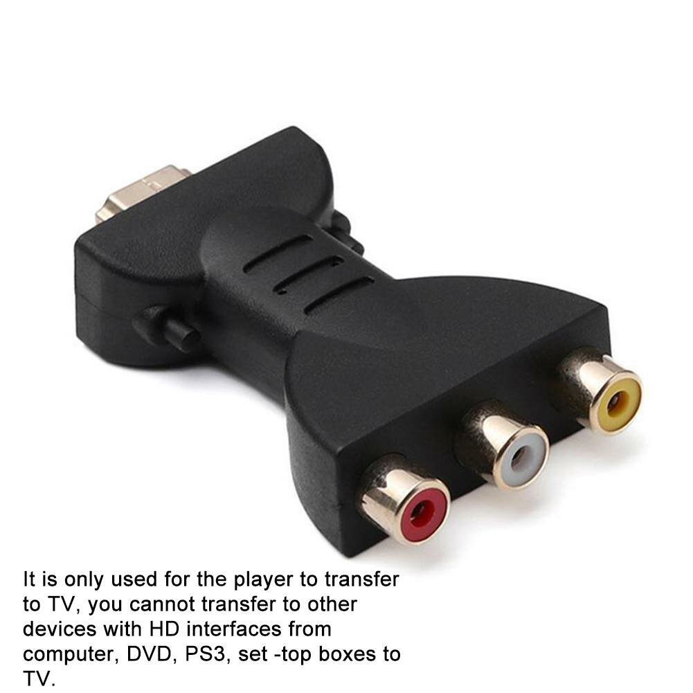 Новинка для конвертера HDMI, Rca Av/rgb/rc, видеобокс высокой четкости 720x1080, поддержка Ntsc Pal, выход