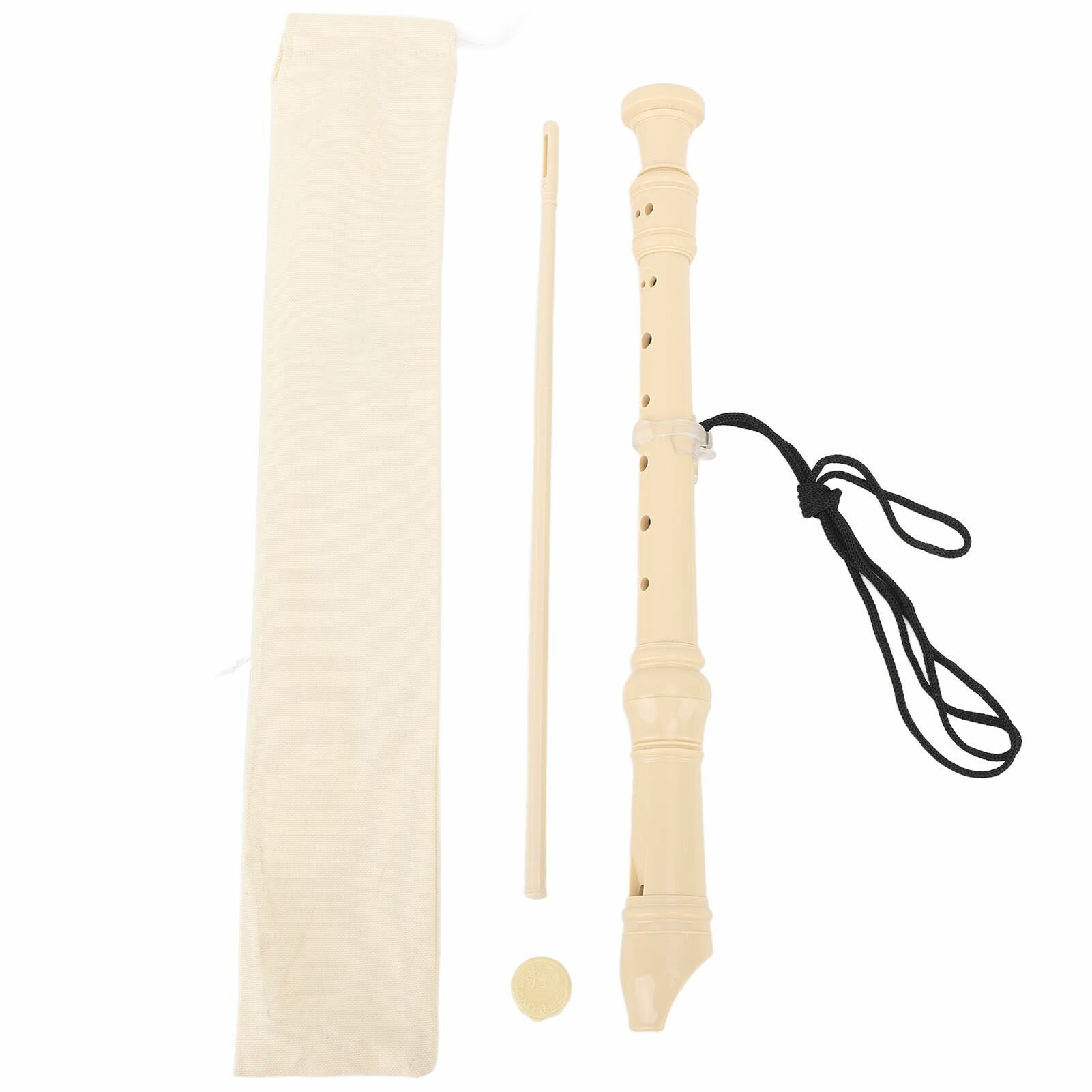 Инструмент для записи Вертикальная флейта из смолы 8 отверстий Тройной блок-флейта для воспроизведения исполнения