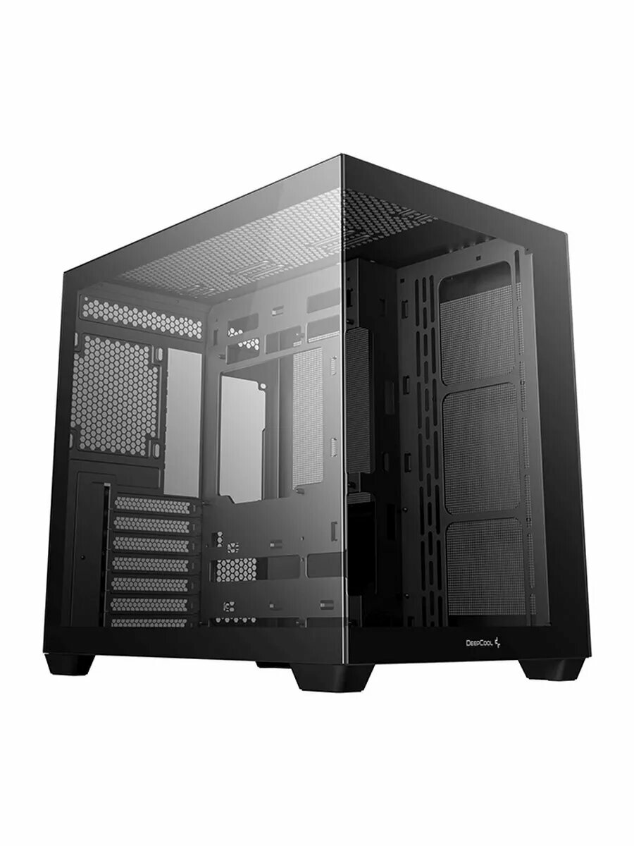 Корпус CG530 черный без БП ATX 10x120mm 4x140mm 1xUSB2.0