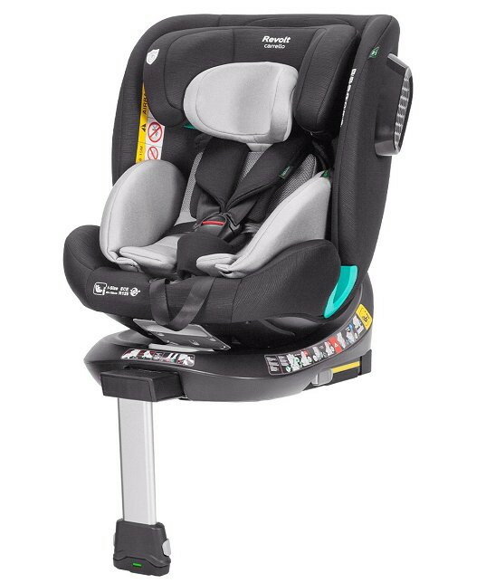 Автокресло Carrello "Revolt Sky Grey", от рождения до 36 кг, группа 0/1/2/3