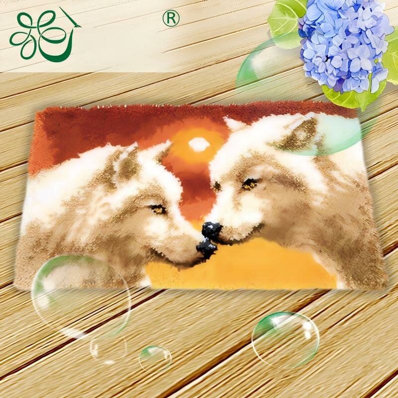 Ковровая вышивка, вышитые подушки, шерстяные плюшевые коврики для пола, домашние диванные подушки