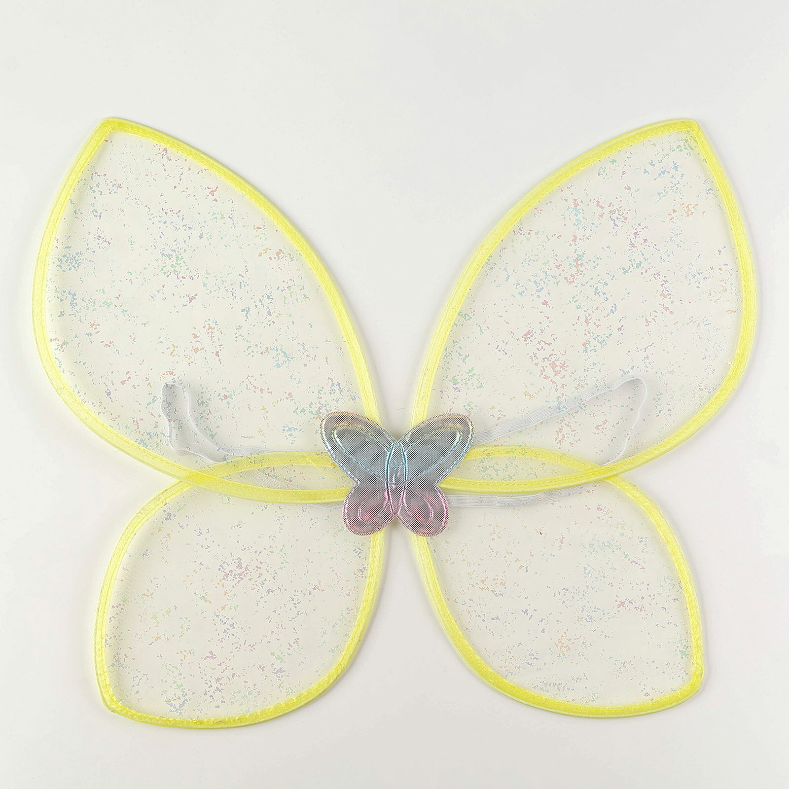 Карнавальные крылья "Бабочка", жёлтые, персонажи: бабочка, тематика: насекомые