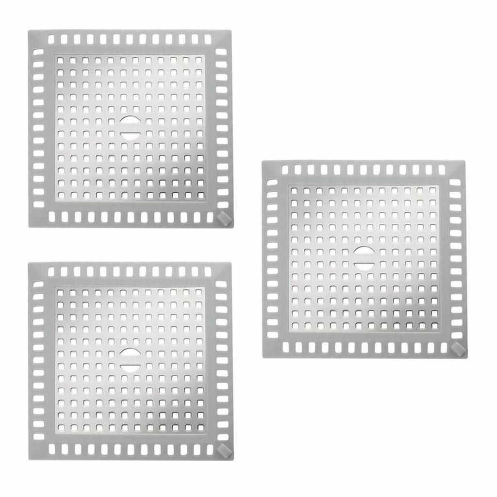 3 шт. Защита для слива в ванной из нержавеющей стали, уловитель волос, антикоррозийное покрытие, - Площадь 304