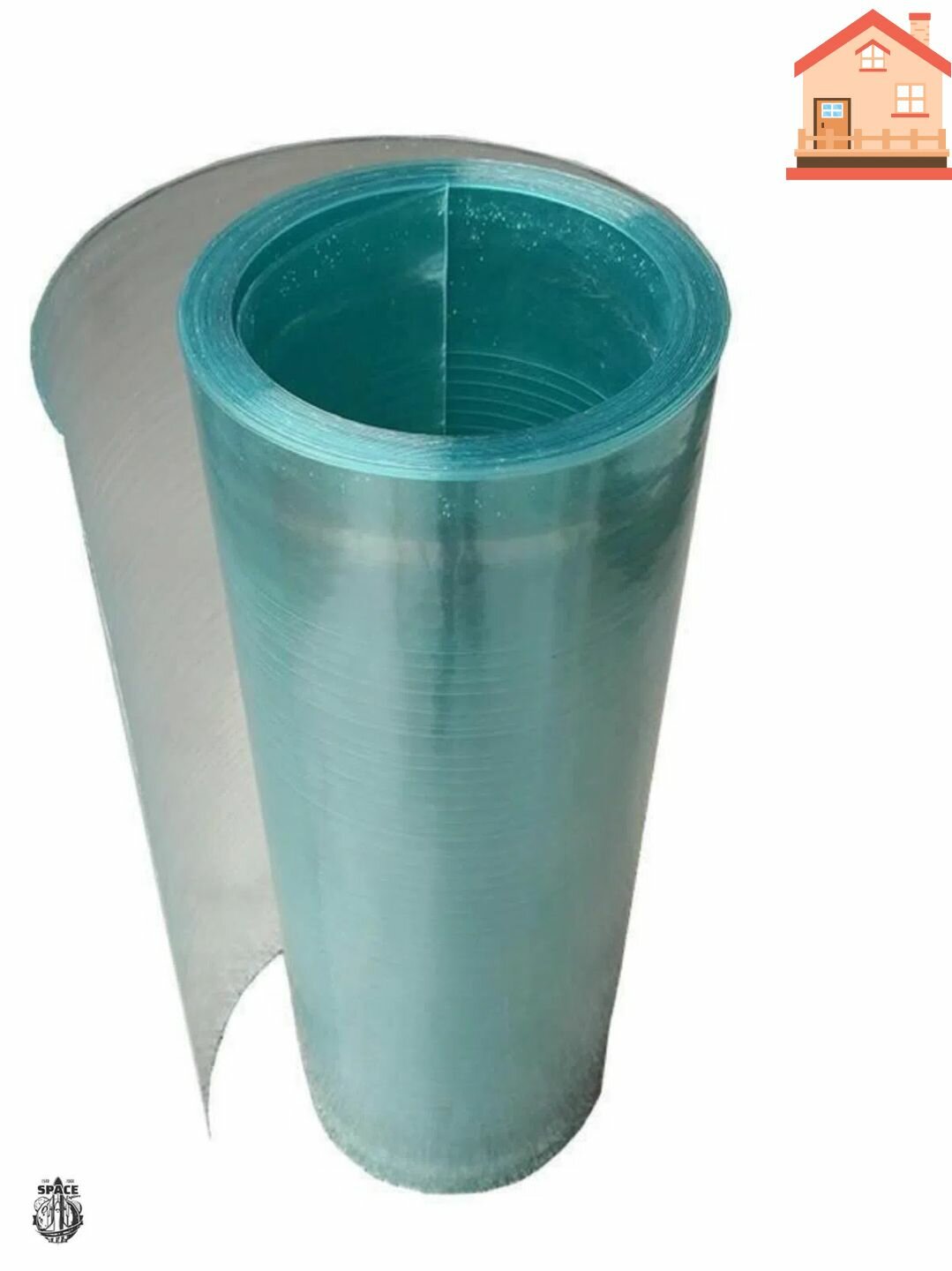 1,2 мм одинарный лист стекловолокна для крыш и заборов, пластиковый прозрачный, навес для крыльца, водонепроницаемый, синий