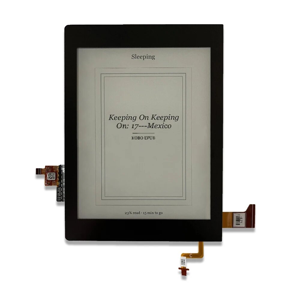 Новый 6-дюймовый сенсорный экран 300 точек на дюйм 1440x1072 ED060KH7 со световым экраном, устройство чтения электронных книг, дисплей для чтения электронных книг