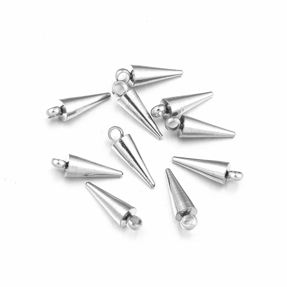 Подвески Tiparts из нержавеющей стали 10 шт.