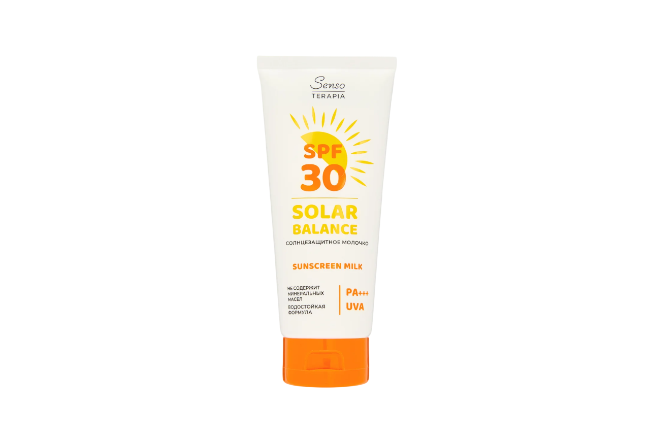 Солнцезащитное молочко SensoTerapia «Solar Balance» для тела SPF30 PA+++, 150мл