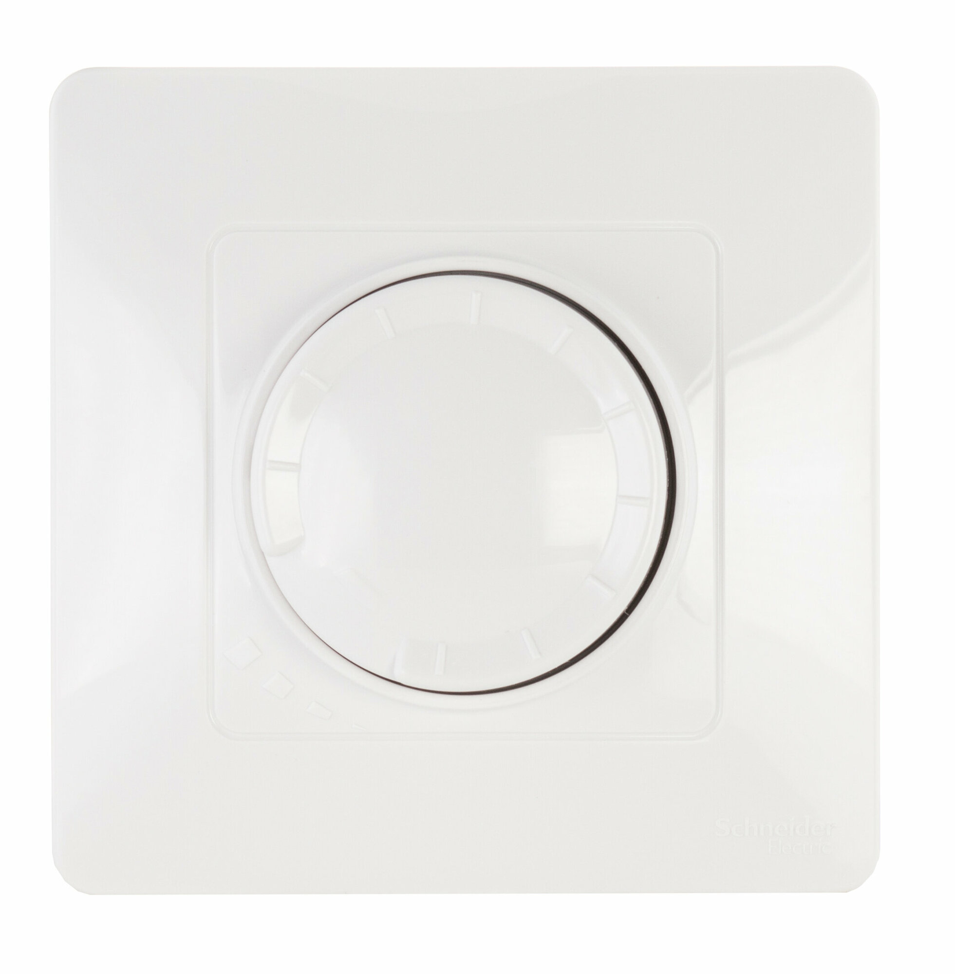 Диммер встраиваемый Schneider Electric Blanca поворотно-нажимной универсальный 400 Вт цвет белый