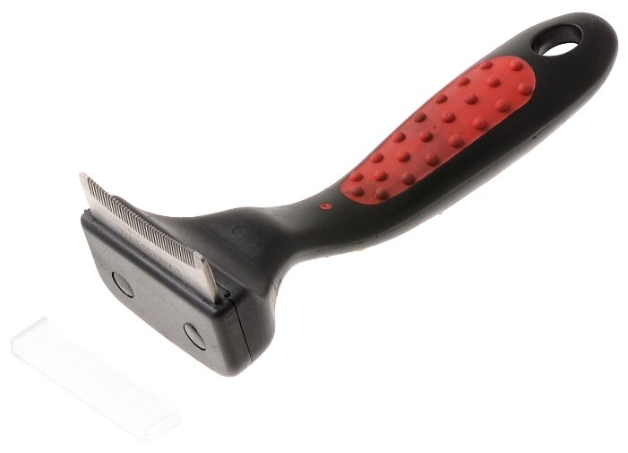 Расческа-триммер малый с изгибом 40 зубьев(4,5см) 42240S (Б)12