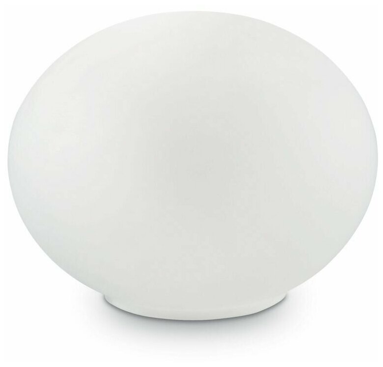 Светильник настольный ideal lux Smarties TL1 D140мм H70мм 3.2Вт 370Лм 3000К IP20 G9 LED 230В Металл/Стекло Белый Выключатель 032078.