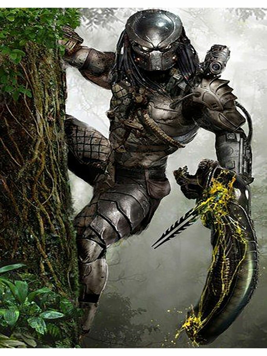 Картина по номерам "Хищник" 40х50 см, хлопковый холст на подрамнике, акрил, АртТойс