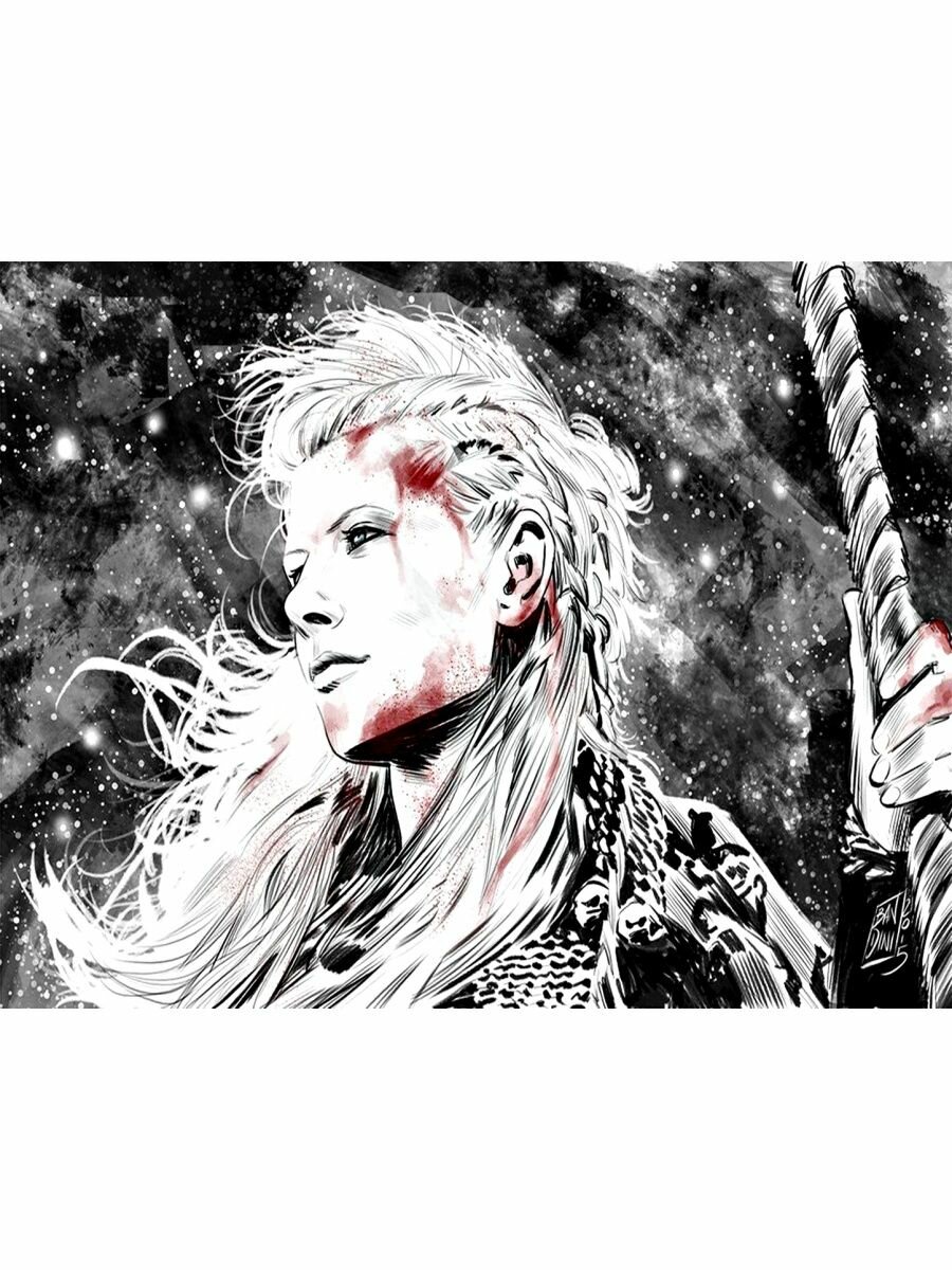 Картина по номерам "Лагерта" 40х50 см, хлопковый холст на подрамнике, акрил, АртТойс