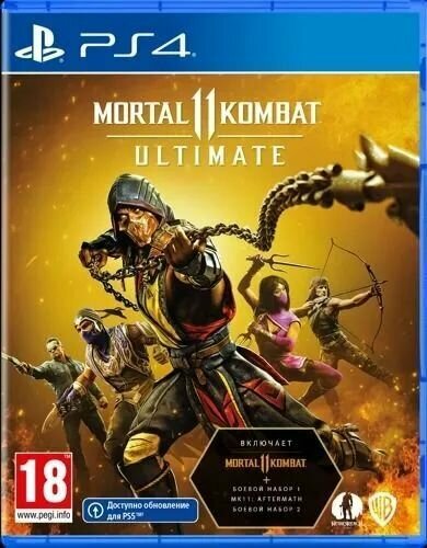 Игра на диске MORTAL KOMBAT 11 ULTIMATE (PS4, PS5)