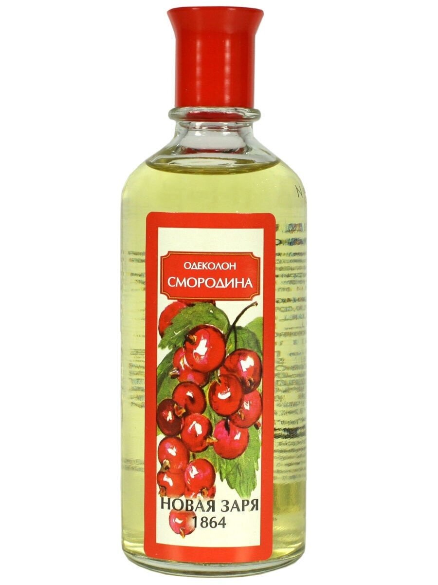 Новая Заря Смородина одеколон 100 ml.