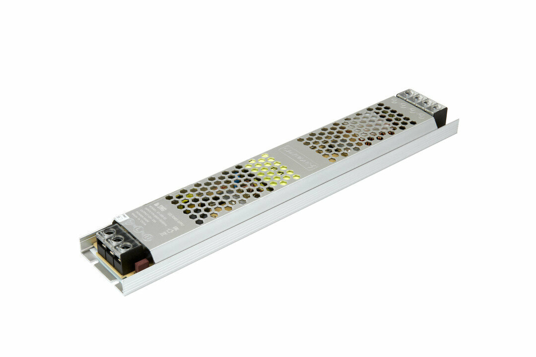 Ультратонкий блок питания в металлическом корпусе, IP20, 300W, 12V