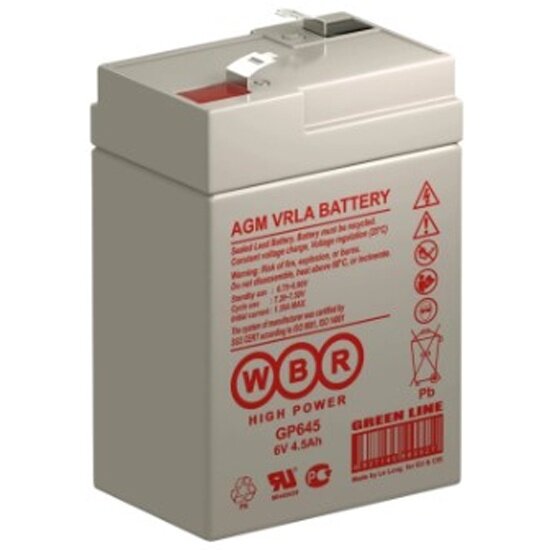 Аккумуляторная батарея для ИБП Wbr GP645