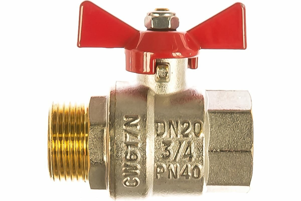 Valtec Кран шаровый BASE 3/4-дюйма внутренней резьбы с рукояткой-бабочкой VT.218. N.05