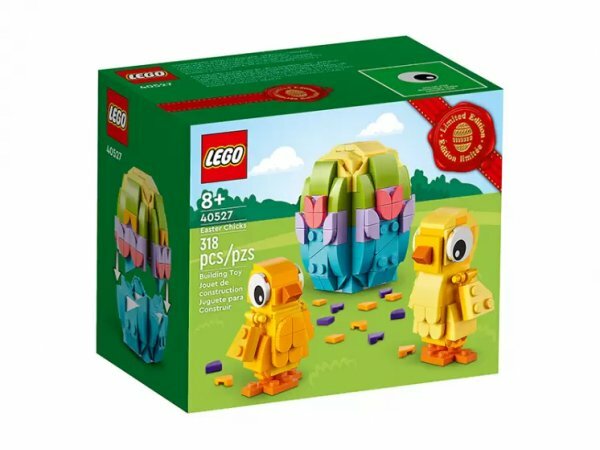 Конструктор LEGO Seasonal 40527 "Пасхальные цыплята", 318 деталей