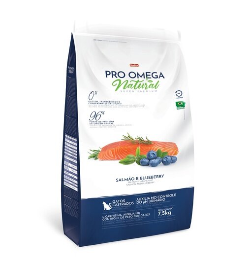 Корм для кастрированных кошек NATURAL PRO OMEGA 7.5