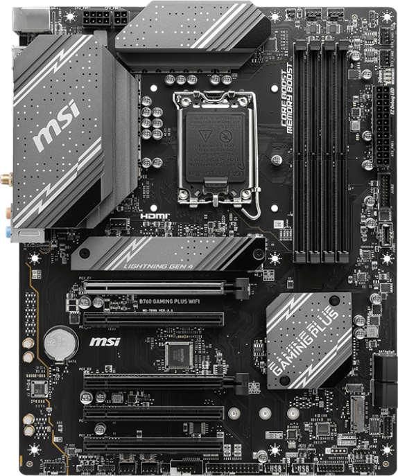 Материнская плата MSI (B760 GAMING PLUS WIFI)