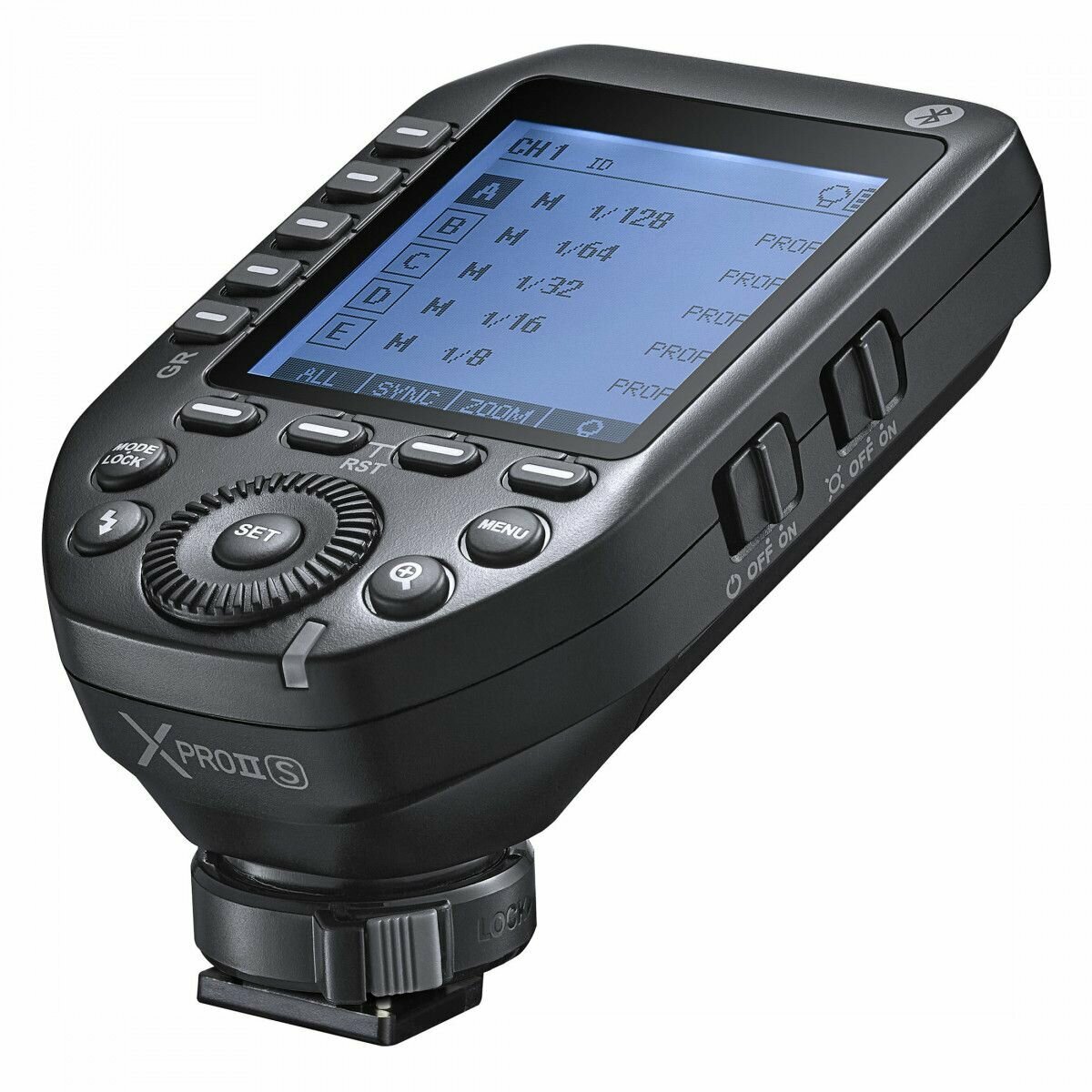 Радиосинхронизатор Godox "XPro II S", для Sony, беспроводной, 2.4GHz, черный