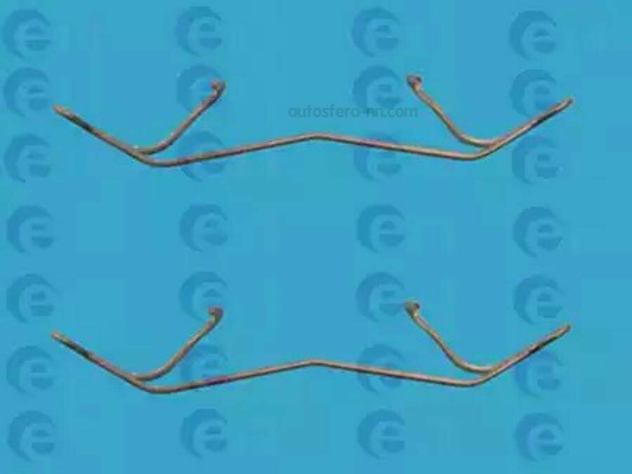 ERT 420033 Комплект монтажный тормозных колодок AUDI: A3 03-13\ SEAT: ALTEA 04- , LEON 05-, TOLEDO 04-\ SKODA: OCTAVIA 04-\VW: CADDY 04-, GOLF 03-09, JETTA 05-10, PASSAT 05-10, TOURAN 03-