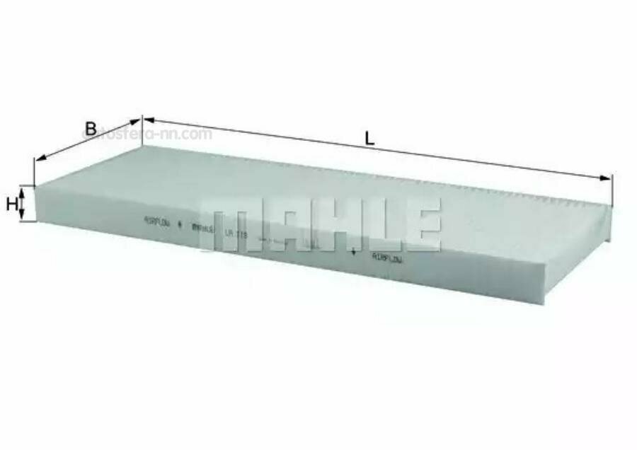 MAHLE LA118 Фильтр салонный