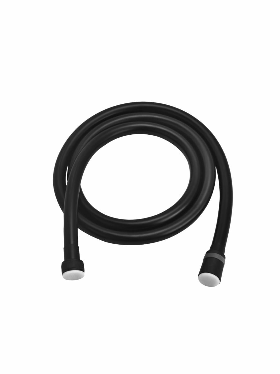 Душевой шланг Lemark LE8025P-Black, ПВХ, защита от перекрутов, длина 150 см, черный