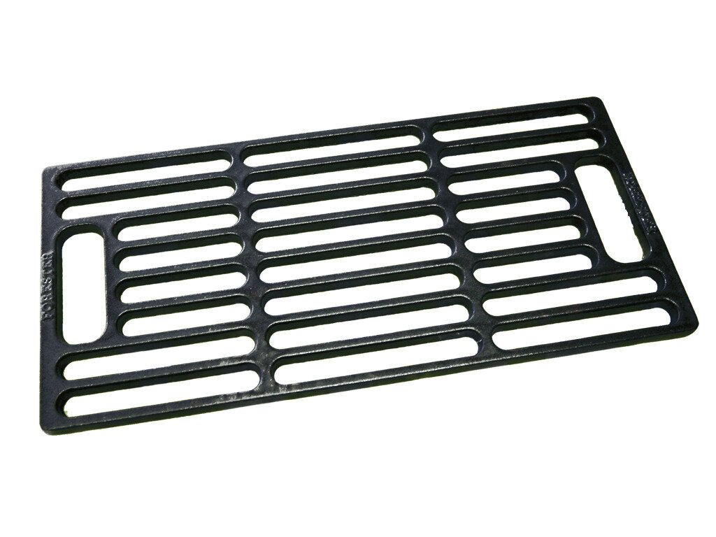 Решетка-гриль Forester Чугунная посуда, 20х43 см