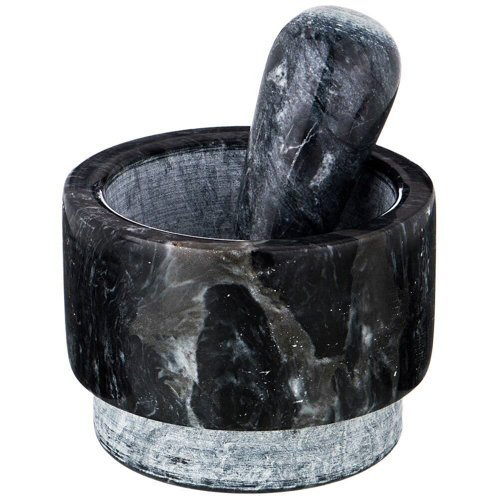 Двухсторонняя ступка agness с пестиком D=14 см H=10,5 см