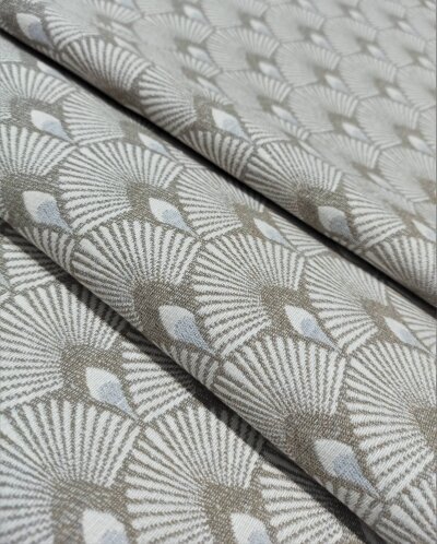 Ткань для штор, мебели и покрывал Флом цвет 63, жаккард