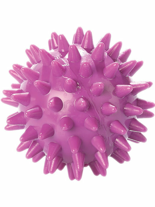 Мяч массажный Атлетика, 5 см, удобный, для оздоровительной гимнастики и лечебного массажа