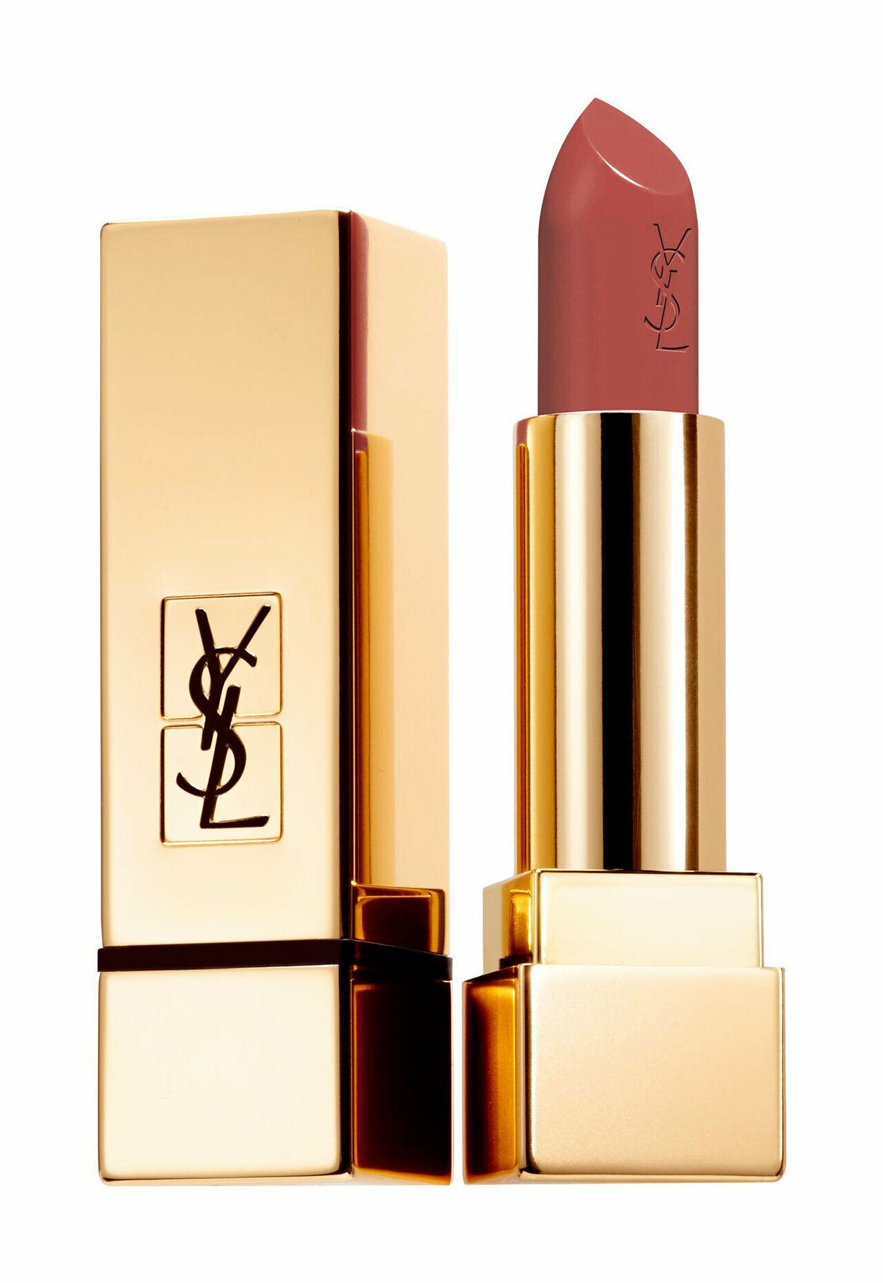 YSL 156 Rouge Pur Couture Губная помада, Франция. Прозрачный колпачок