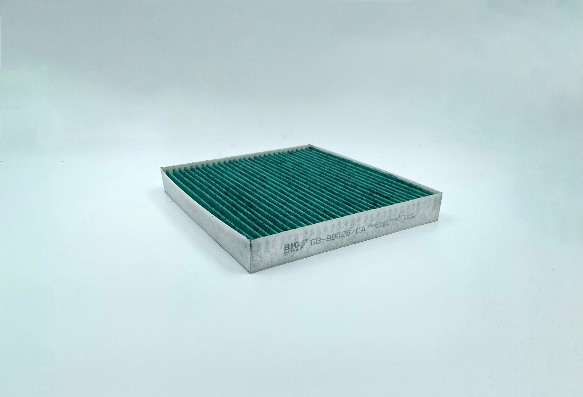 Фильтр салонный Хендай Крета, Солярис 2, Киа Рио 4 (угольный антибактериальный) BIG FILTER GB-98028CA / 97133D1000