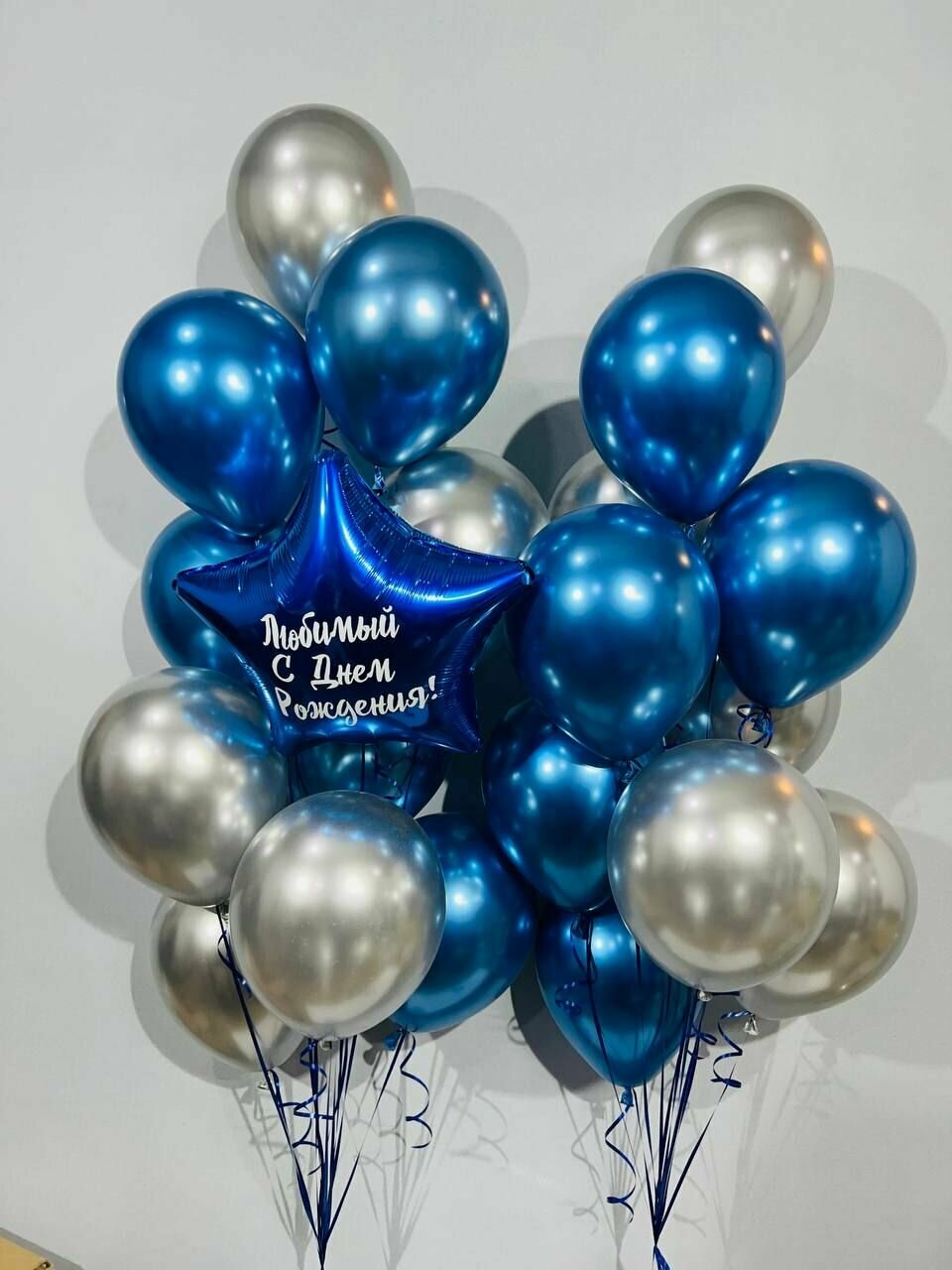 Фонтаны из гелиевых шаров