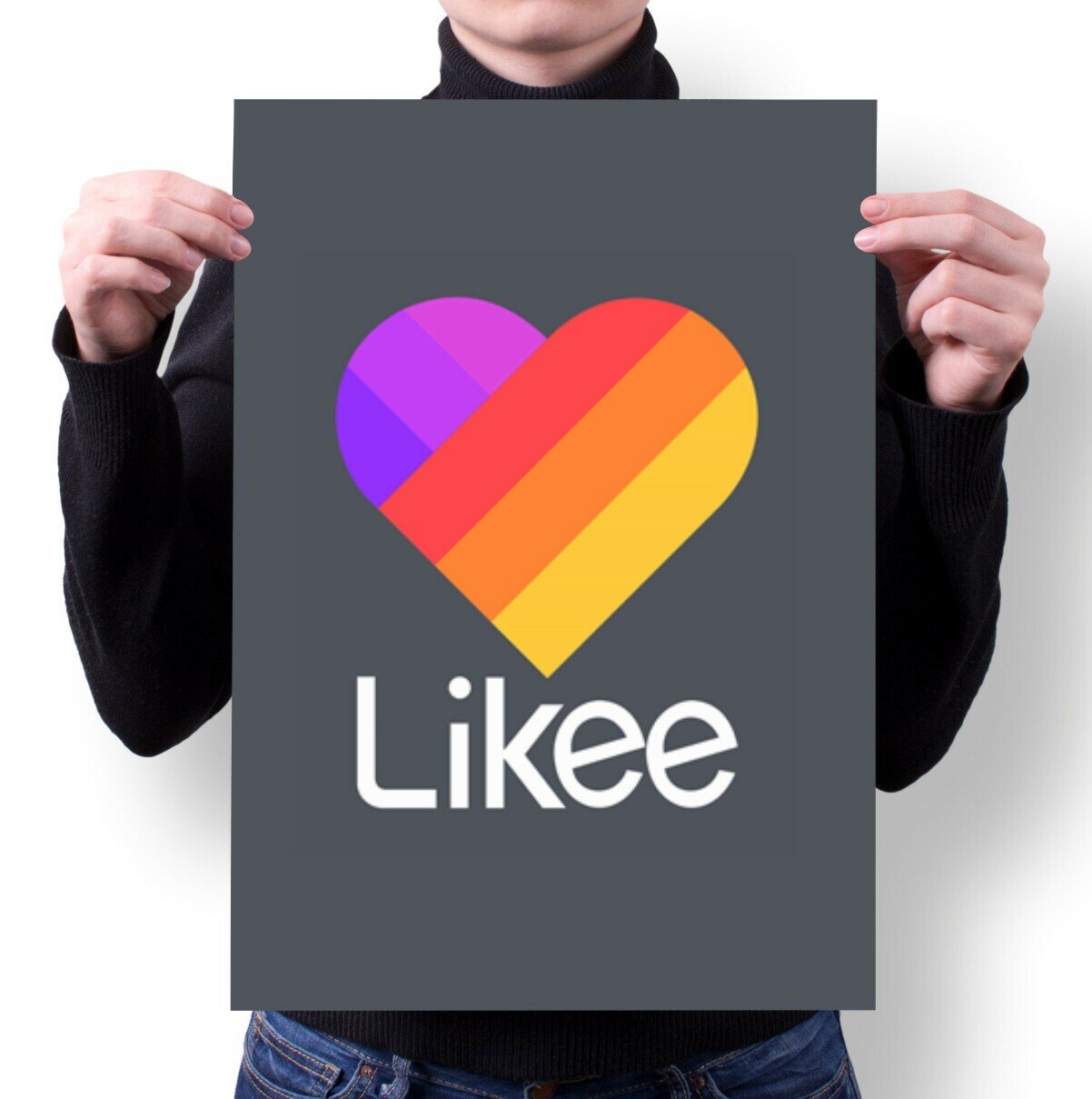 Плакат А4 Принт "Лайки, Likee" - 17