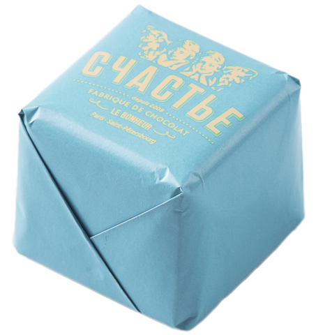 Конфета Счастье пралине кокос в молочном шоколаде, 50 г