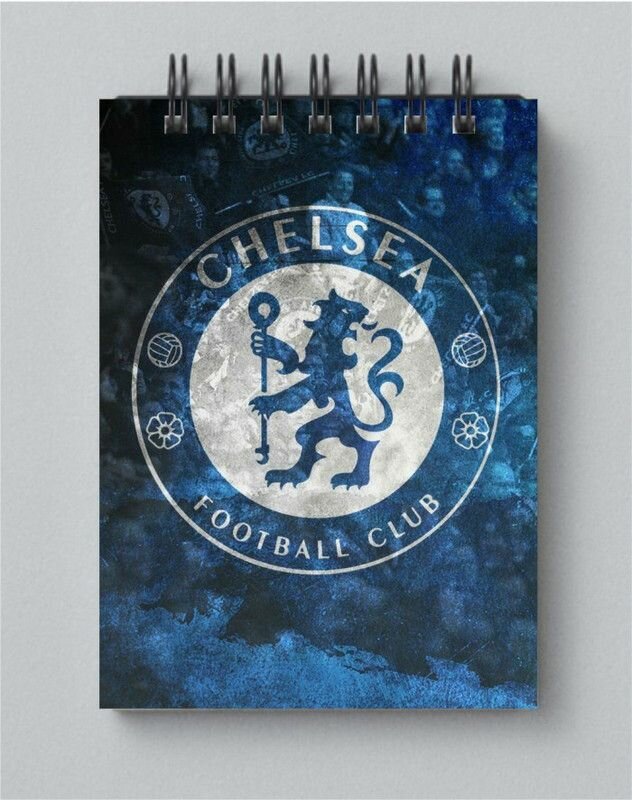 Блокнот GOODbrelok принт А4 Челси, Chelsea - 0005