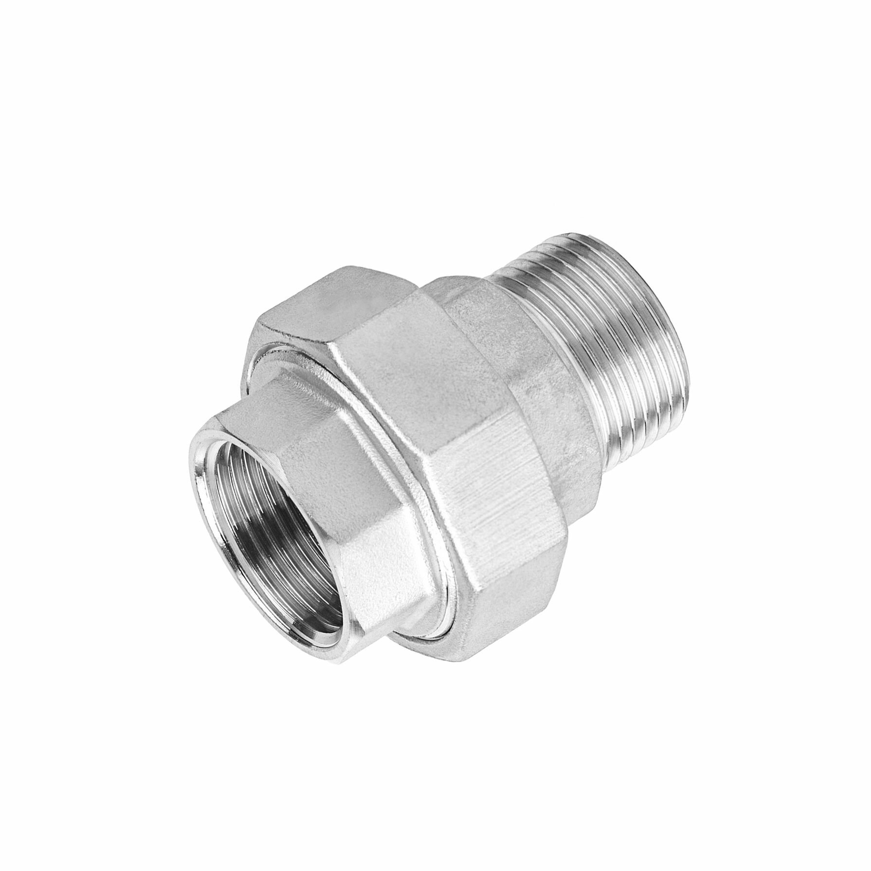 Американка нержавеющая (AISI304) 4", ВР/НР TL4UFM TITAN LOCK