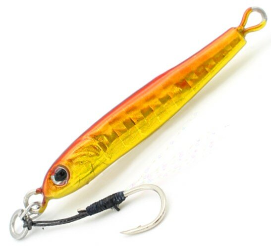 Пилькер Little Jack Micro Adict Asymmetry 3g #04 REDGOLD