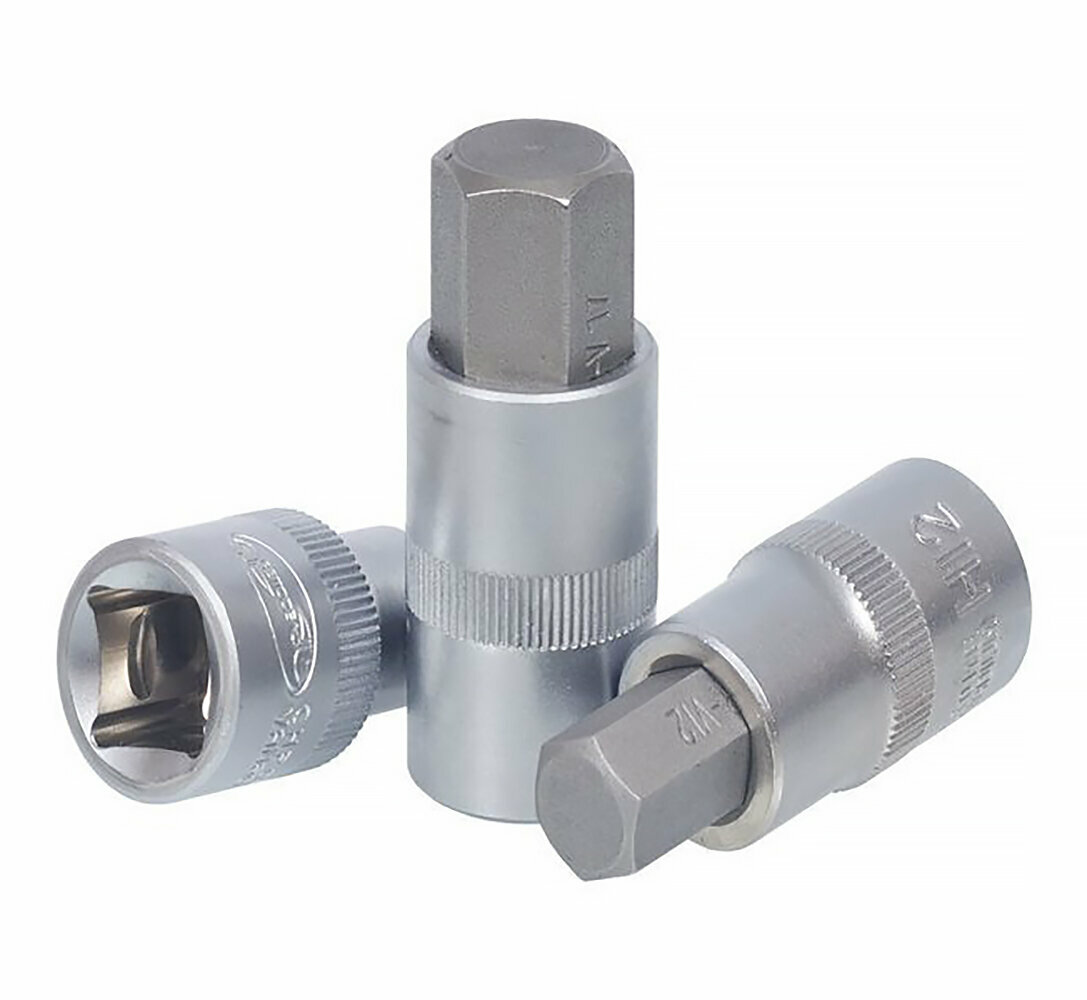 Головка со вставкой HEX (6-гр) 1/2" 100мм 17мм CrV БМ