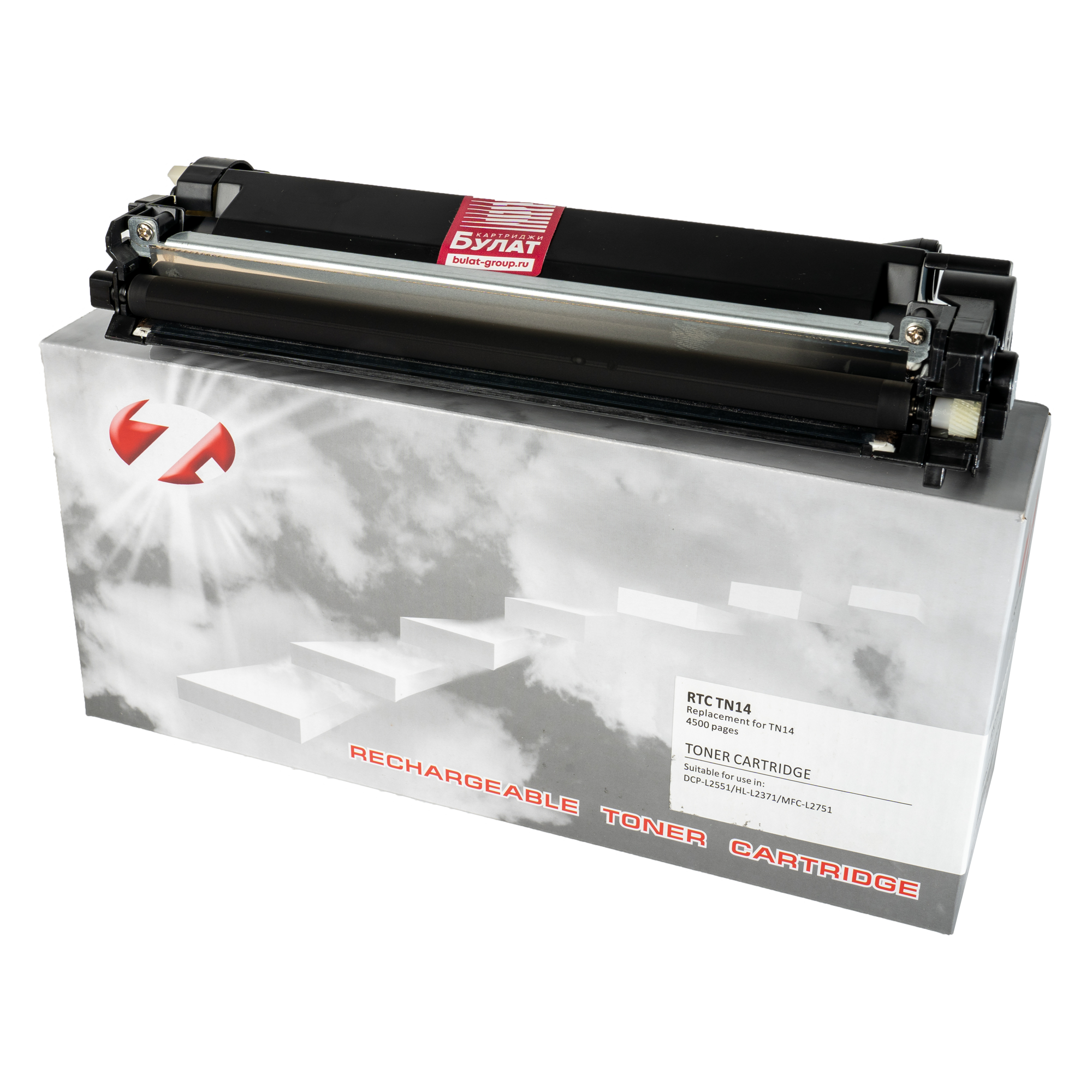 Тонер-картридж 7Q TN-14 для Brother HL-L2371 (Чёрный, 4500 стр.)