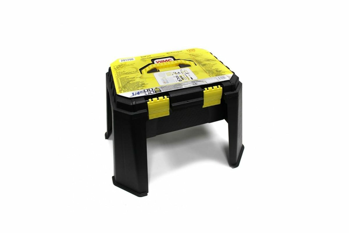 WMC TOOLS Набор инструментов 1200 предметов 1/4' WMC-201200(48155)