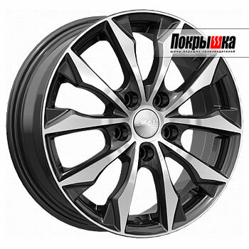 Диски литые SKAD Нагоя (Алмаз черный) 6.0х16/4х100 D60.1 ET45.0