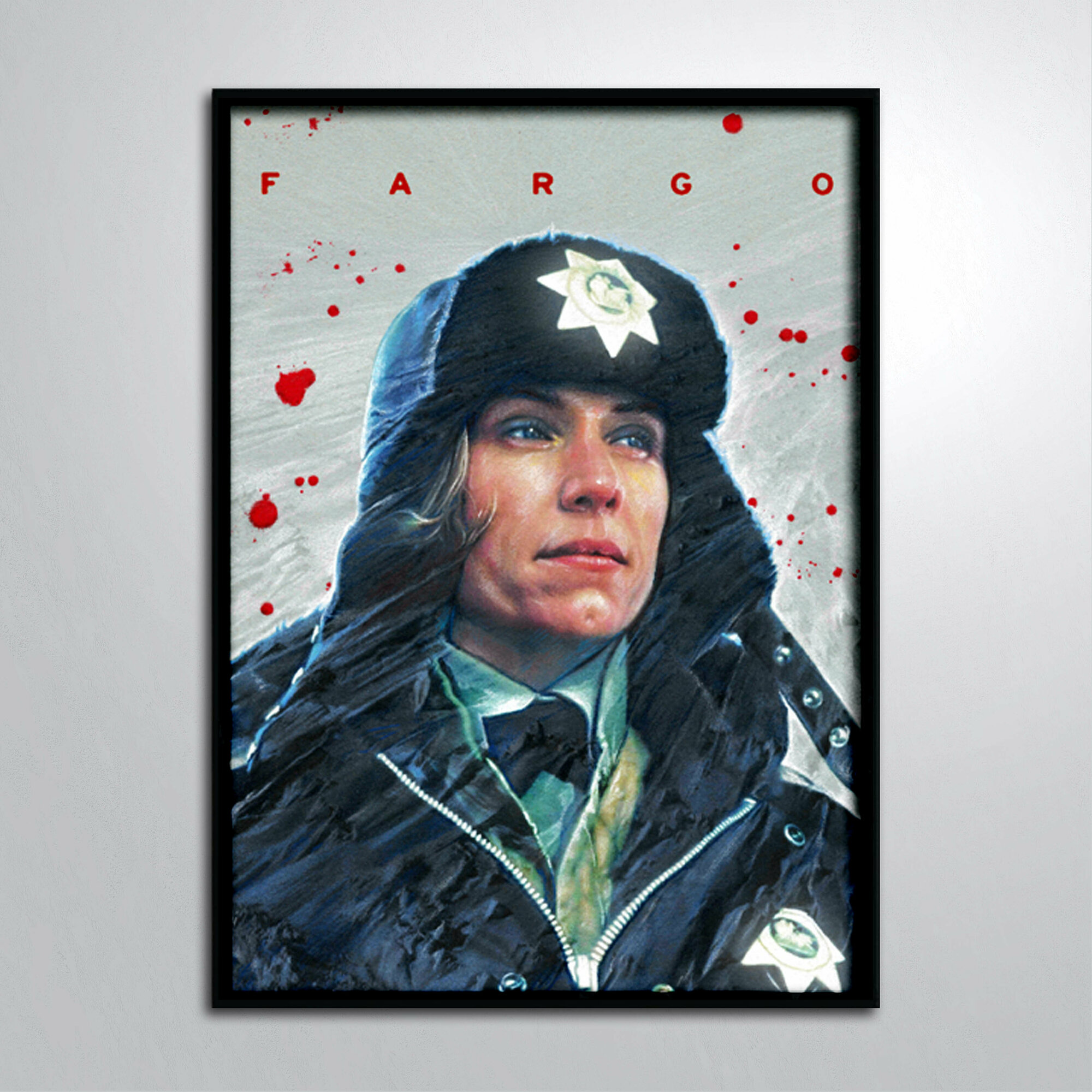 Постер без рамы/Сериал Фарго Братья Коэн Фрэнсис Макдорманд Арт Fargo (А2/420х594)
