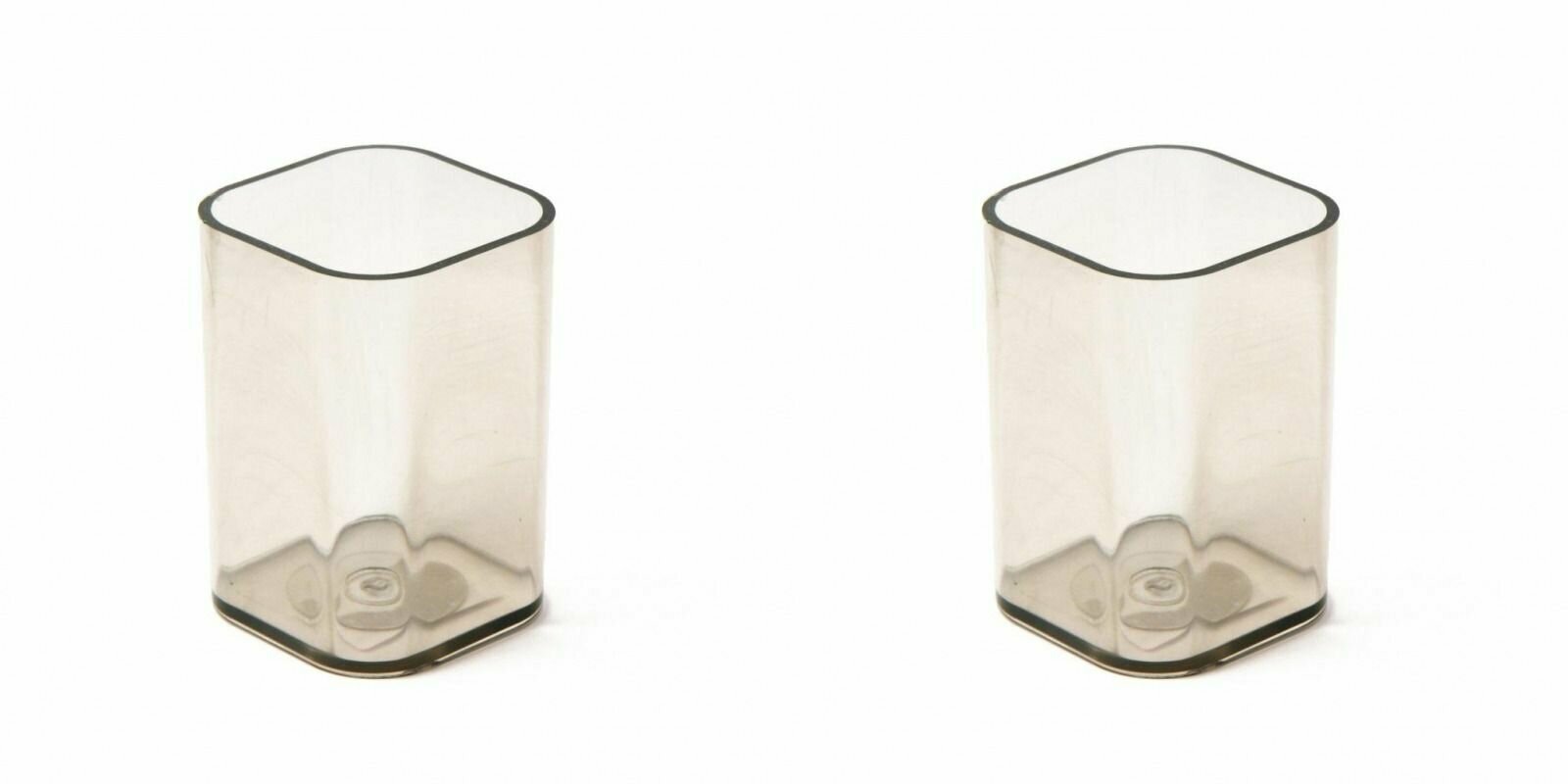 Attache Подставка-стакан для канцелярских принадлежностей Office, черный, 2 шт