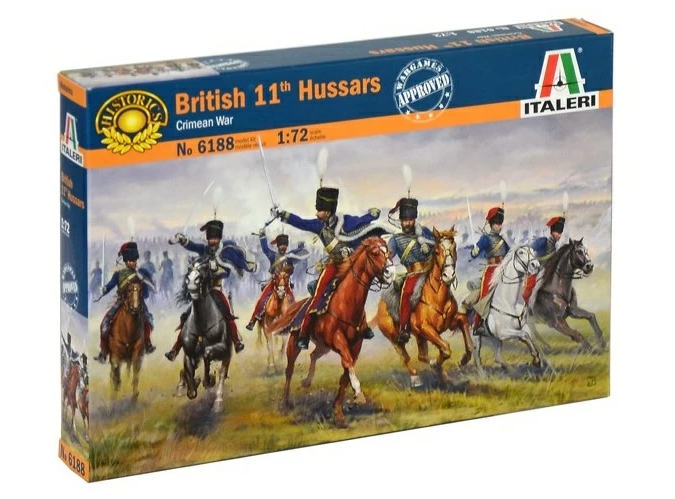 6052ИТ Солдатики Britich Hussars (Crimean War)